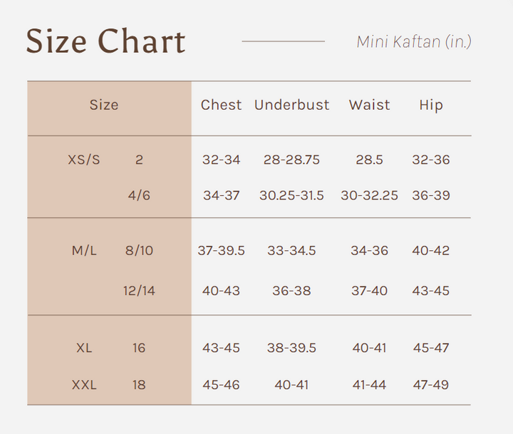 The Sylvana Silk Mini Kaftan – H.H. Golden